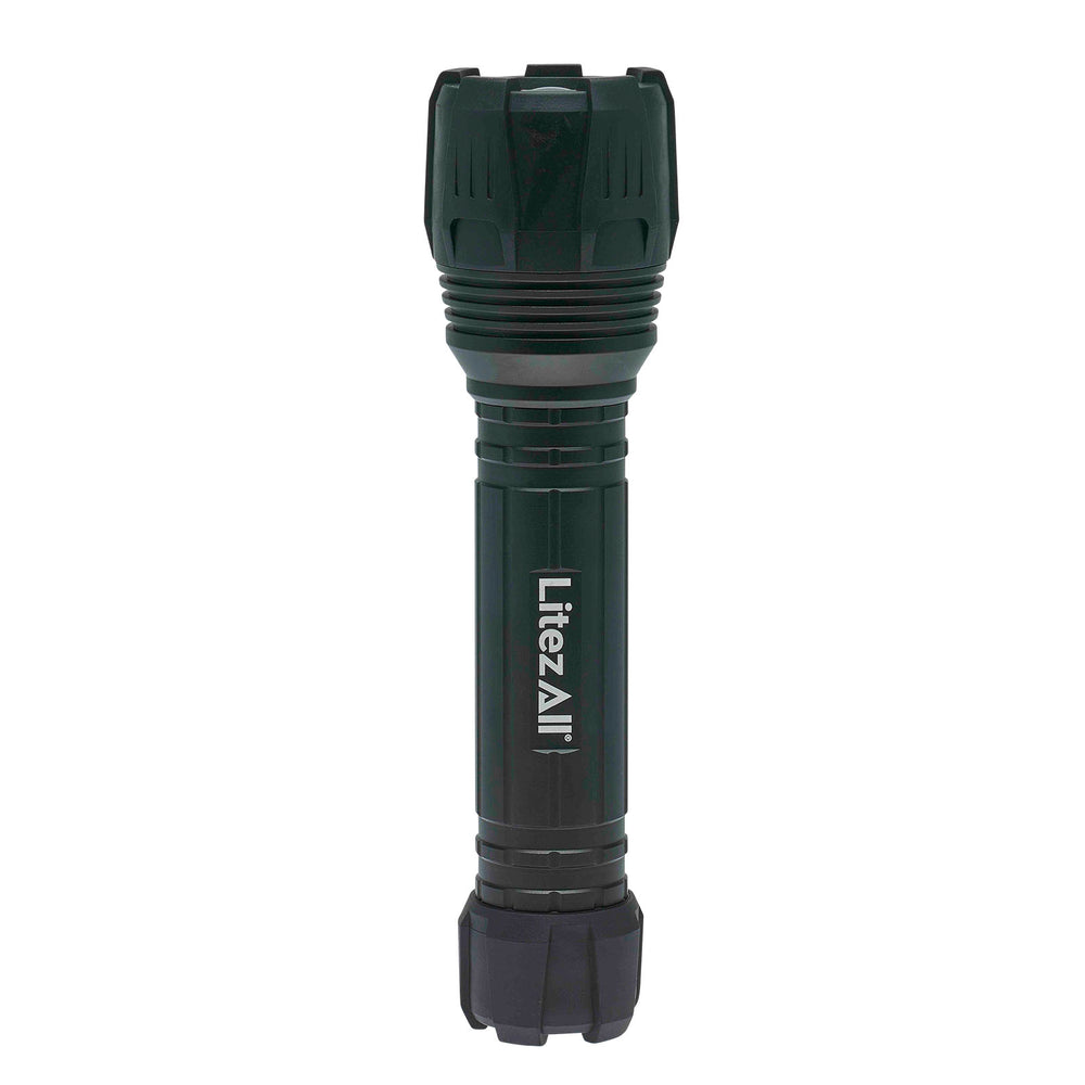 LitezAll Nearly Invincible 1000 Lumen Rechargeable Tactical Flashlight ...