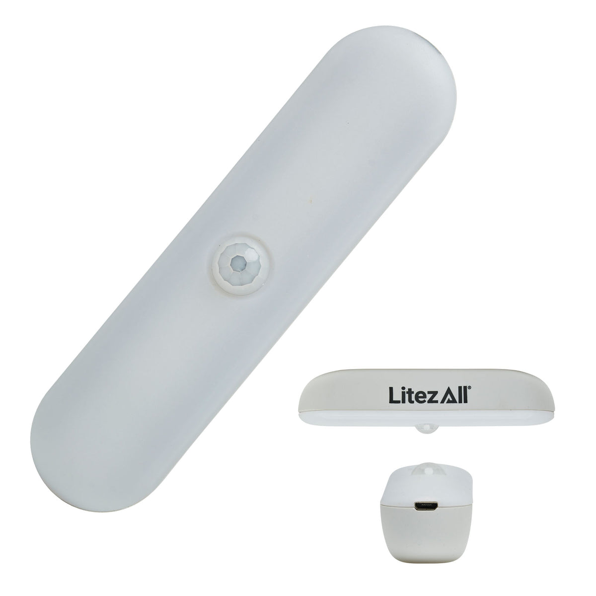 Motion Activated Lights Battery Powered or Solar Powered - LitezAll ...